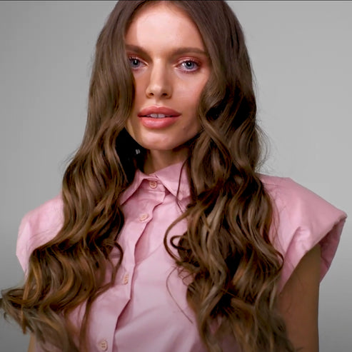 Curling wand for soft curls, in ceramic GT22 110 | Bellissima ...