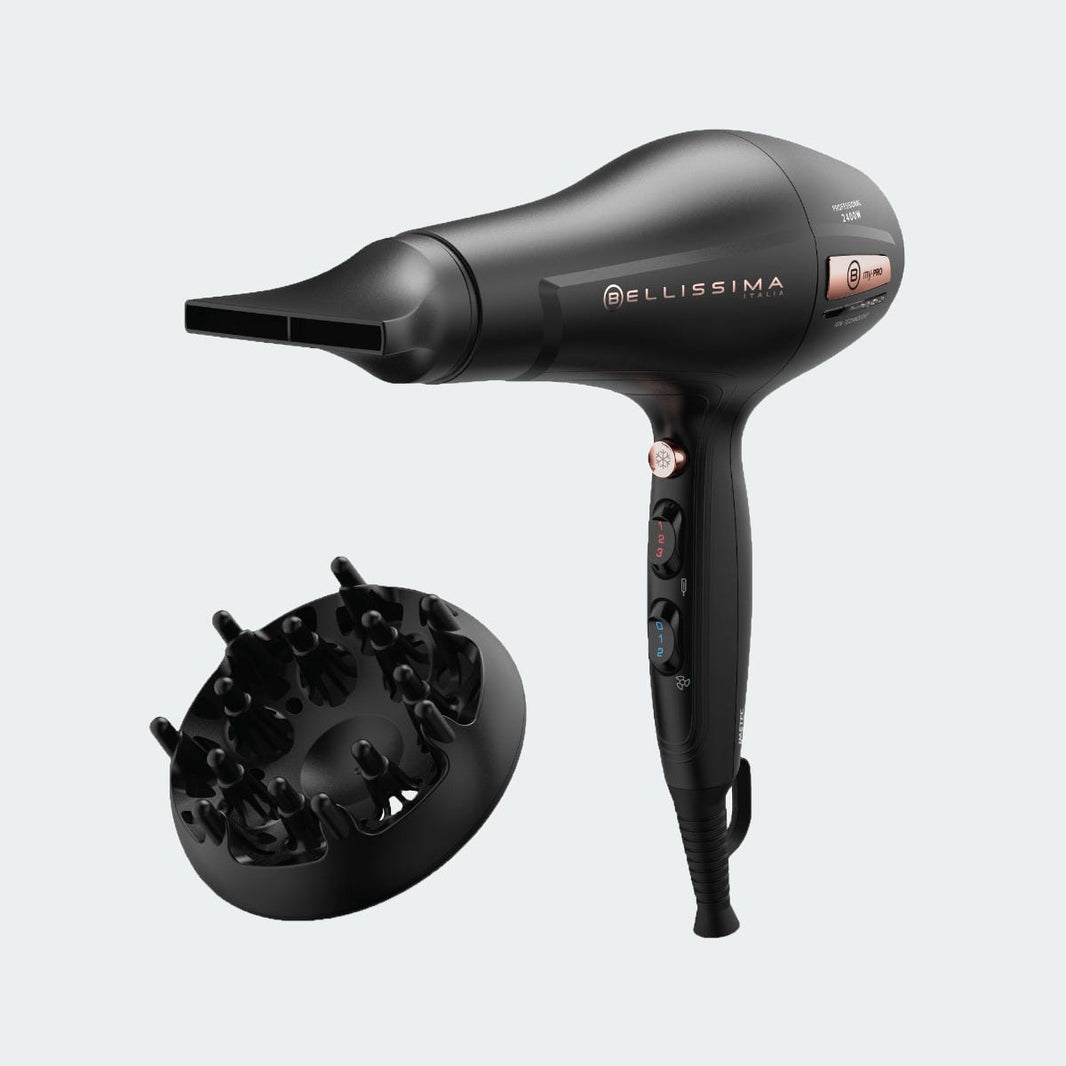 Powerful hairdryers with diffusers and accessories for professional ...