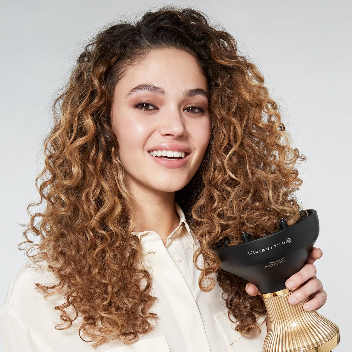 Diffon Supreme warm air diffuser for curly hair | Bellissima ...