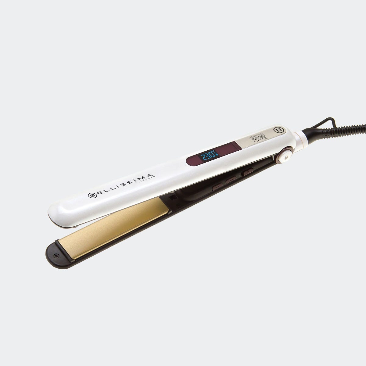 Prancha em cerâmica e queratina para cabelo liso ou ondulado B9 400 ...